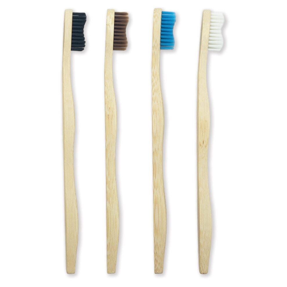 Bamboo Toothbrush - Single Pack - Black • Hybrid Hippie - Eco Store